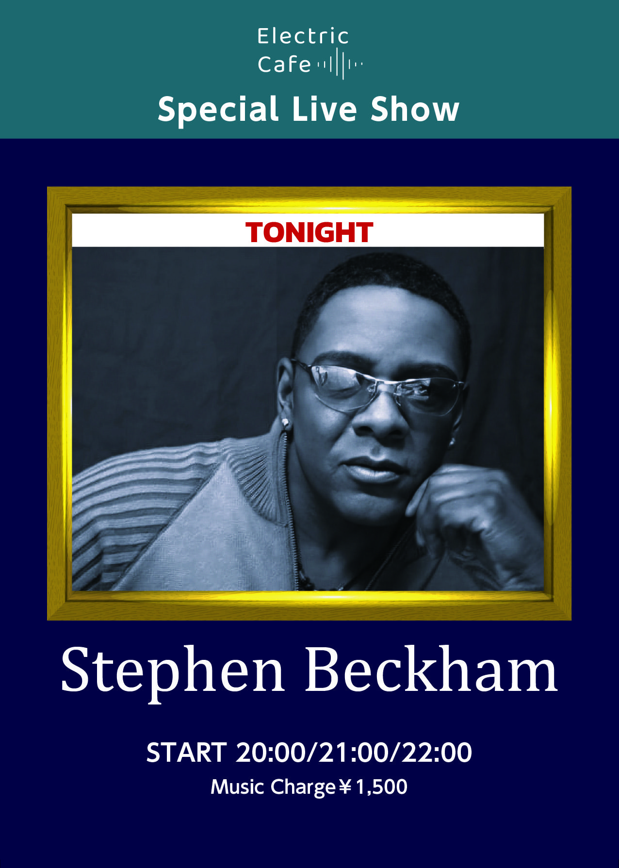 Stephen Beckham Special Live Show – 2023.12.03(Sun) - Electric Cafe ...